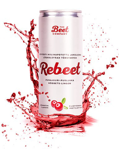 Juoma Rebeet punajuuri-puolukka 250ml (ei sis. panttia)